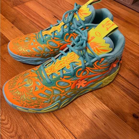 Puma | Shoes | Mens Puma Lamelo Ball Mb4 Scoobydoo Size 2 | Poshmark